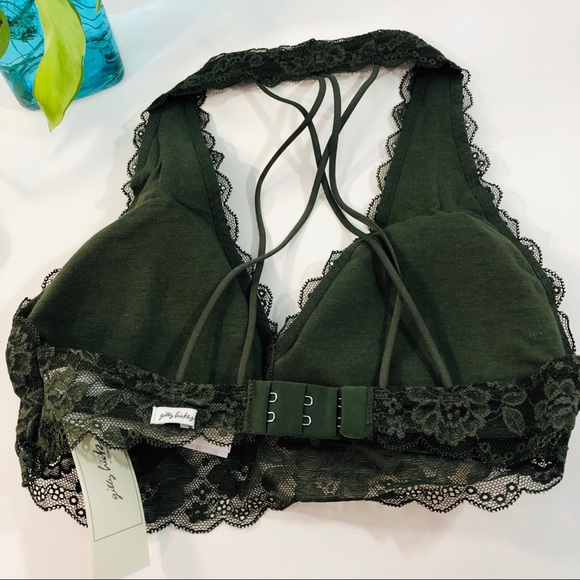 Gilly Hicks | Intimates & Sleepwear | Gilly Hicks Forest Green Bralette ...